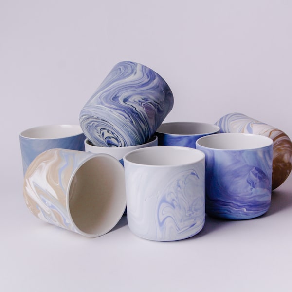 Marble Cup - Etsy