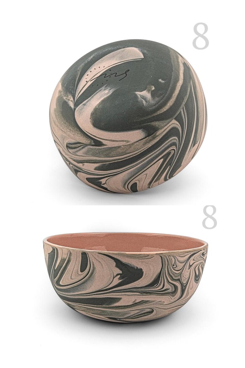 Handcrafted Porcelain Dinnerware, Modern Unique Ceramic Dish, Stoneware ...