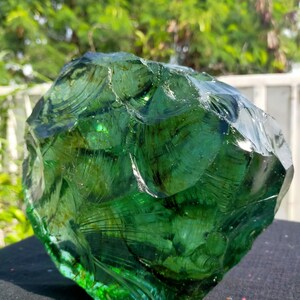 Light Green Forest Andara Volcanic Crystal Glass Rough 3,2kg - Etsy
