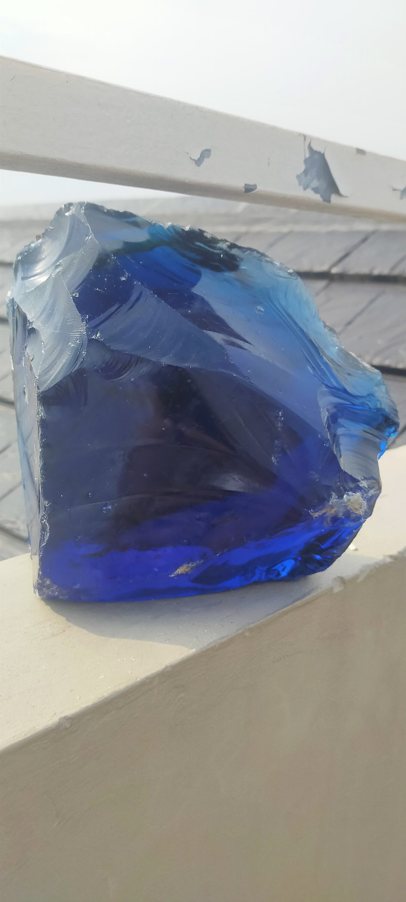 Deep Ocean Blue Andara Monatomic Crystal Glass Rough 3.7kg - Etsy