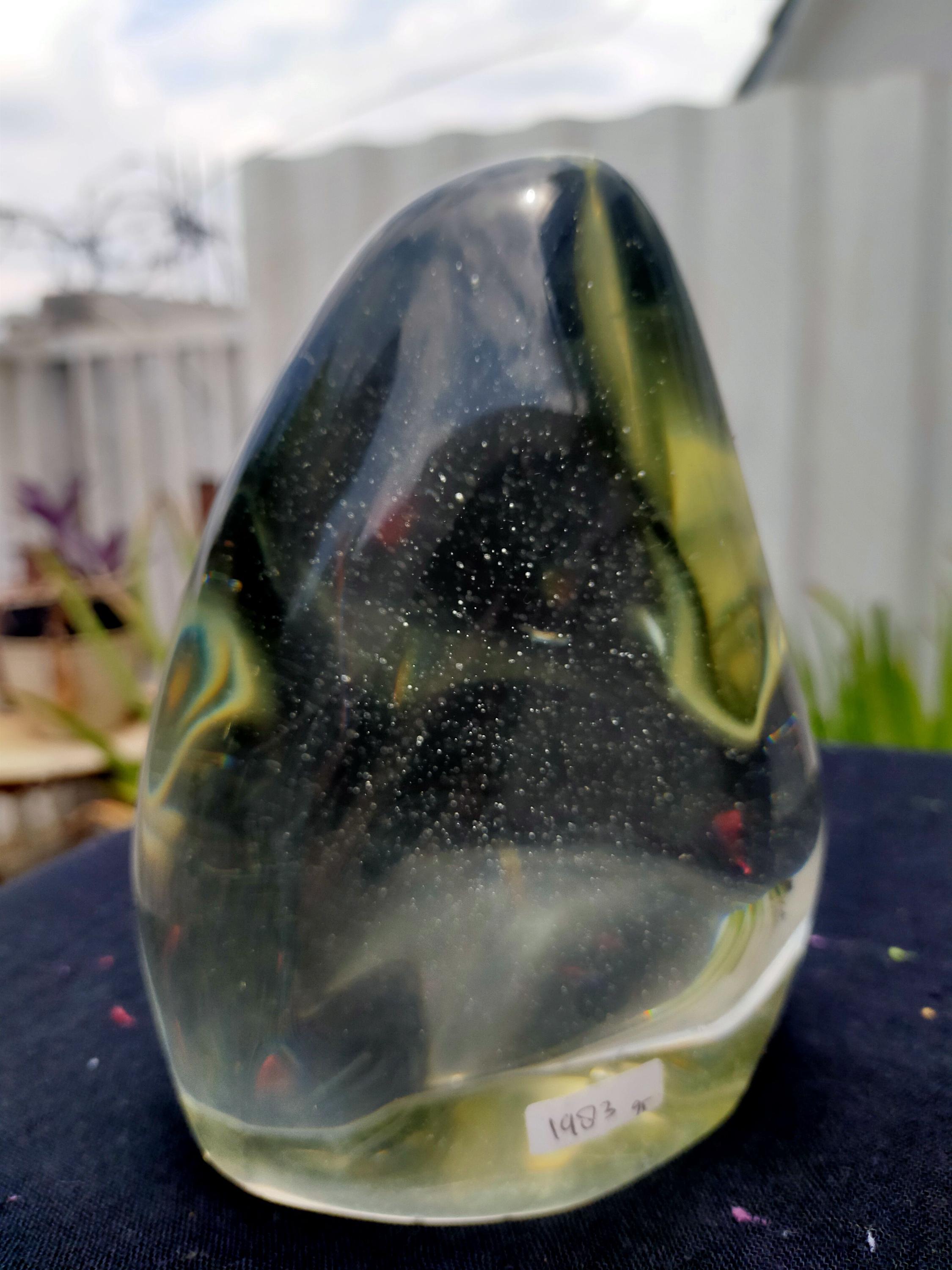 Clear Andara Monatomic Crystal Glass Polished 1,98kg. - Etsy