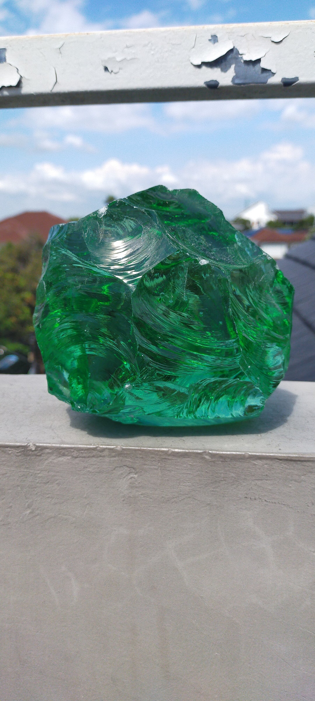 Emerald Green Andara Monatomic Crystal Glass Rough 2kg - Etsy