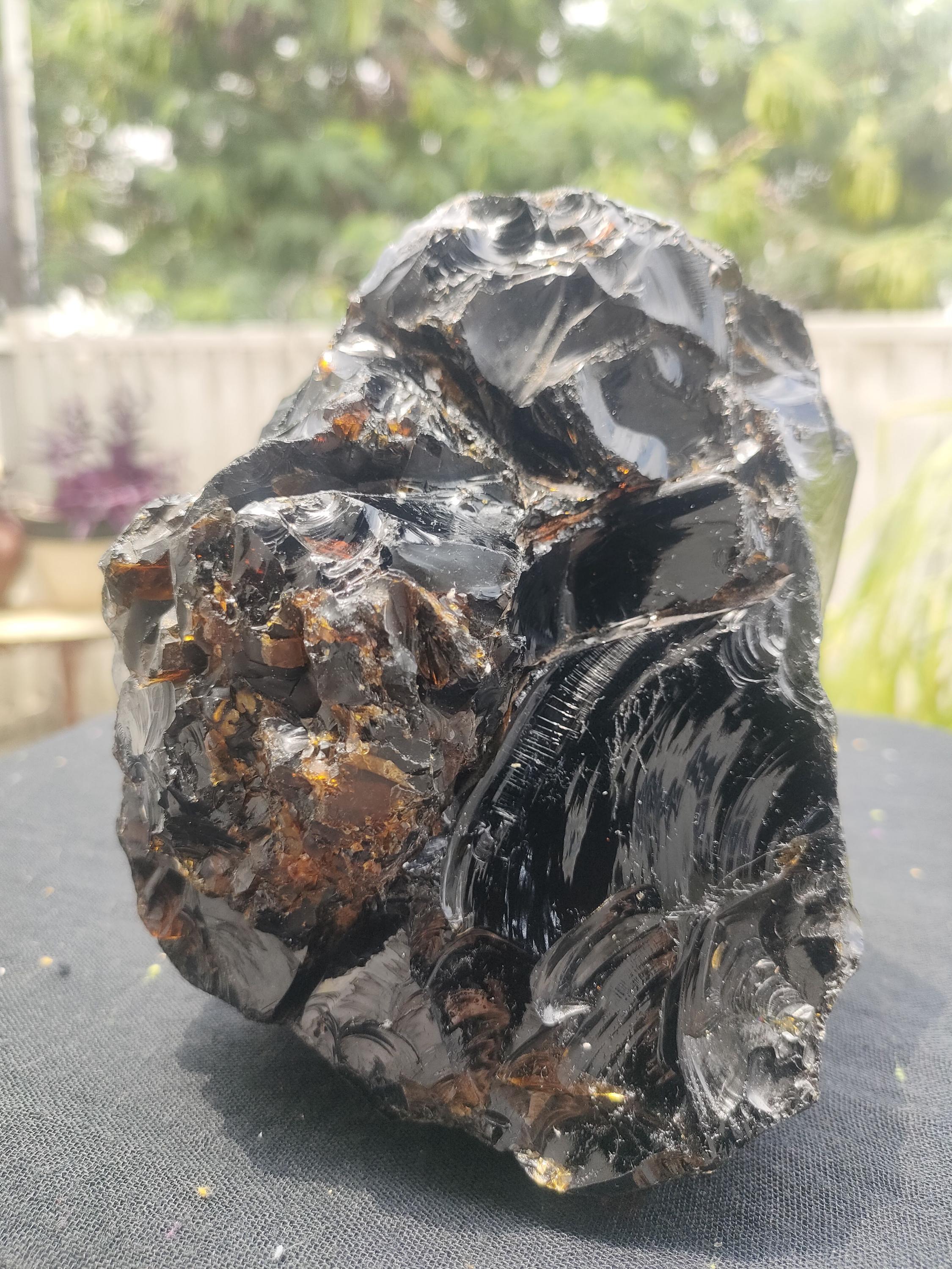 Blacktea Andara Monatomic Crystal Glass Rough 2,1kg. - Etsy