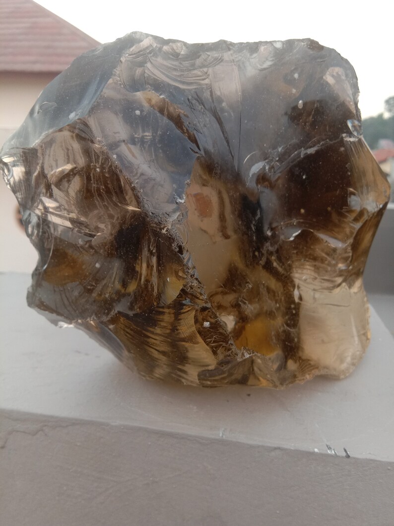 Brown Monatomic Andara Glass Rough 3.1kg - Etsy