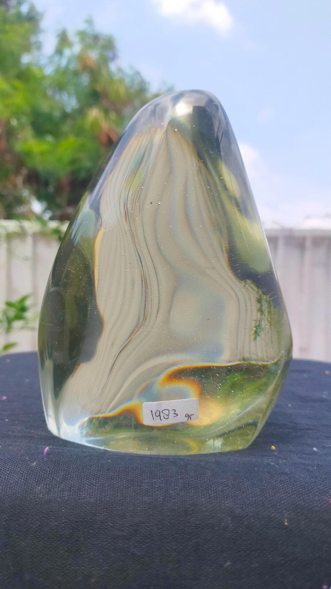 Clear Andara Monatomic Crystal Glass Polished 1,98kg. - Etsy