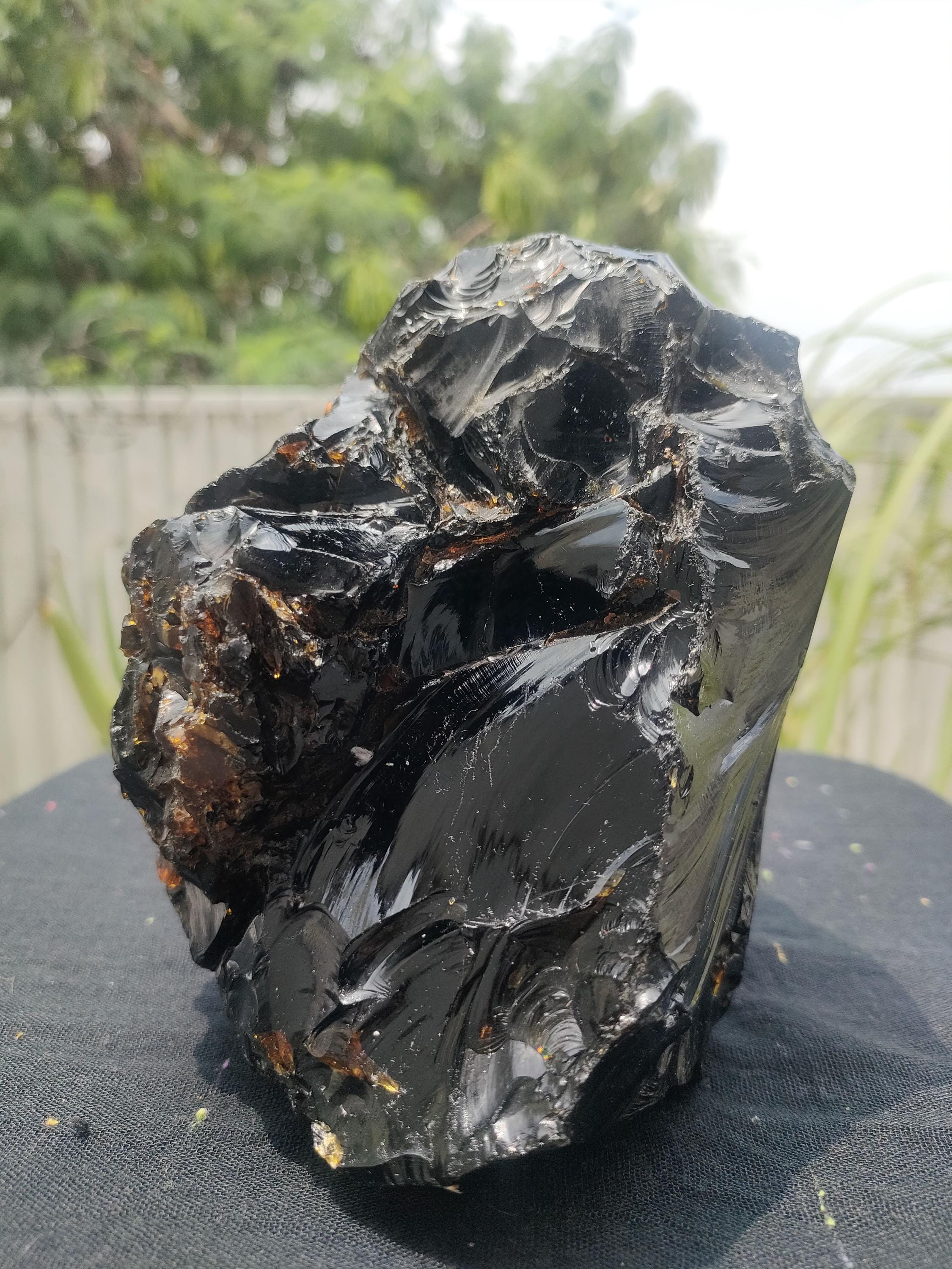 Blacktea Andara Monatomic Crystal Glass Rough 2,1kg. - Etsy