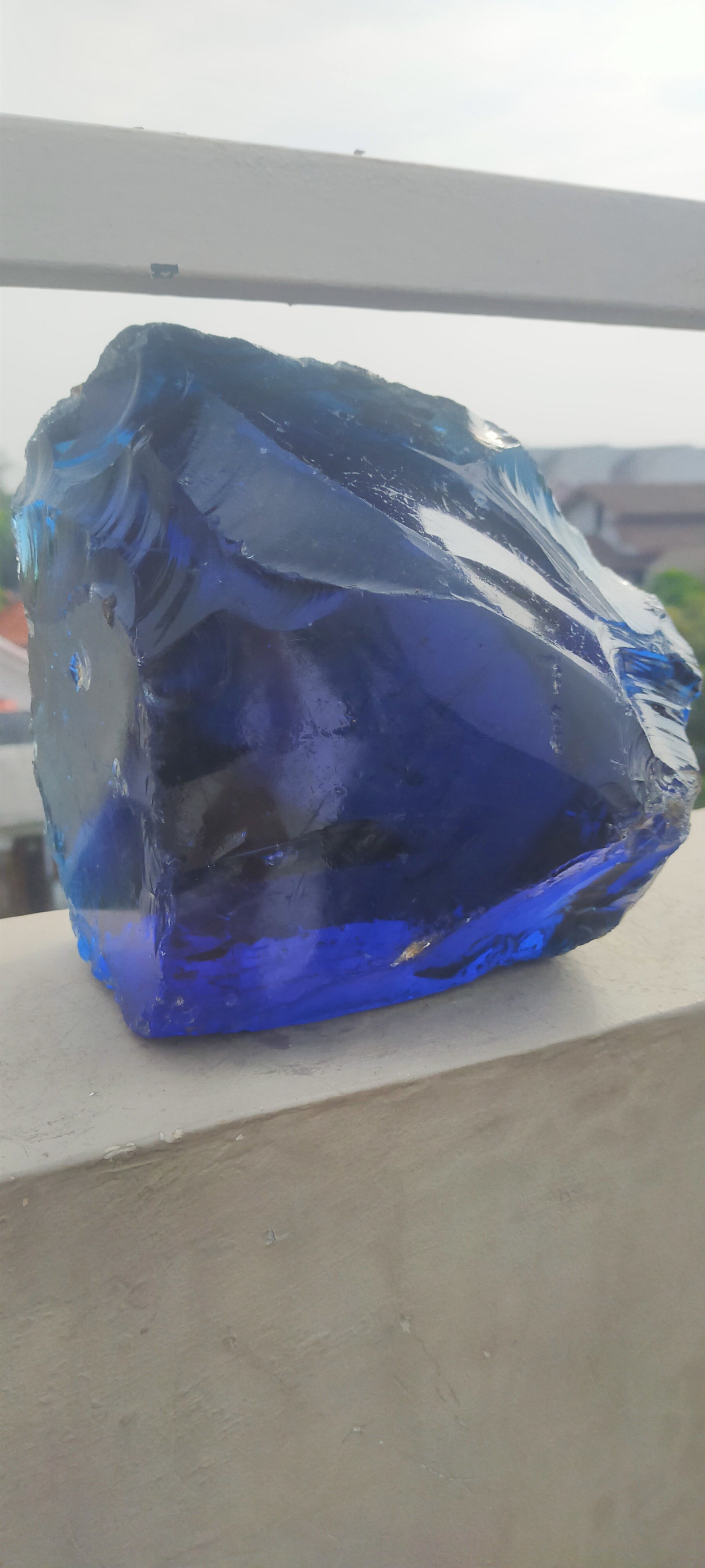 Deep Ocean Blue Andara Monatomic Crystal Glass Rough 3.7kg - Etsy