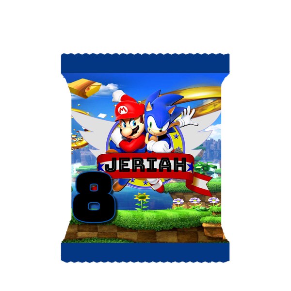 Sonic Vs Mario Decorations - Etsy