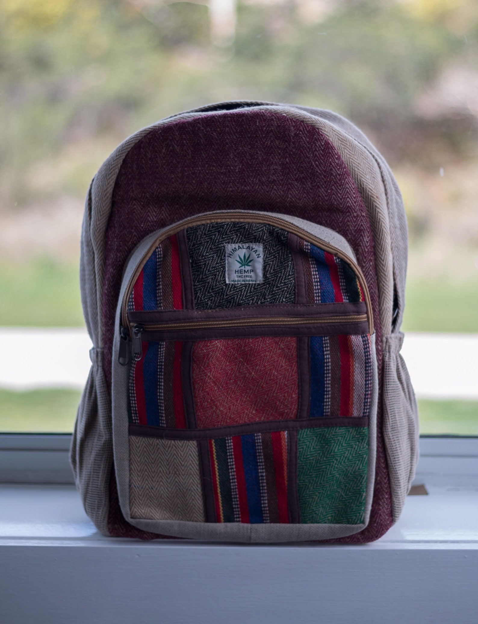 Hemp Backpack/ Eco-friendly Durable Bag - Etsy