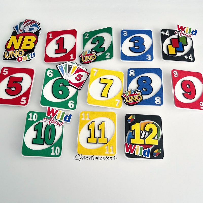 Custom Uno Cards Personalized Etsy