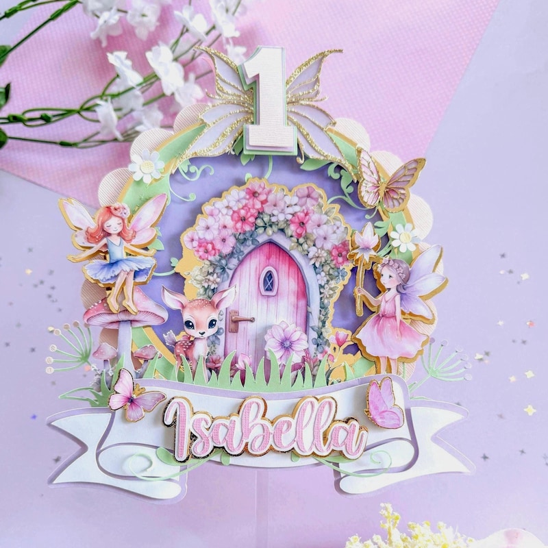 Fairy Cake Topper - Etsy