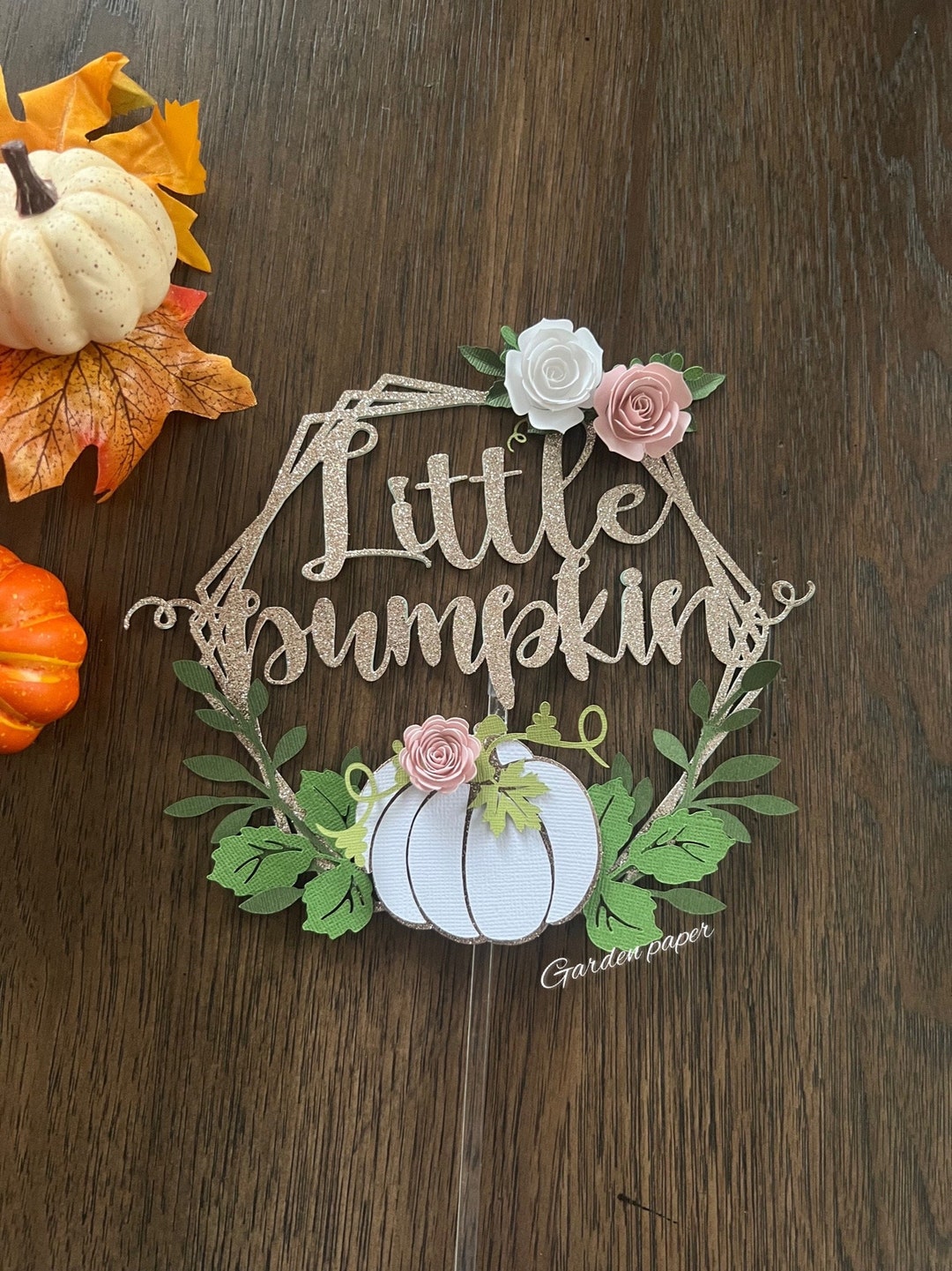 Little Pumpkin Cake Topper,a Little Pumpkin Cake Topper,little Pumpkin ...