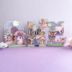 Fairy 3D Letters, Fairy Party Theme,fairy First Birthday,fairy Party ...
