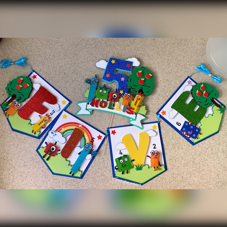 Number Blocks Inspired Numberblocks Stand Up Number Blocks - Etsy