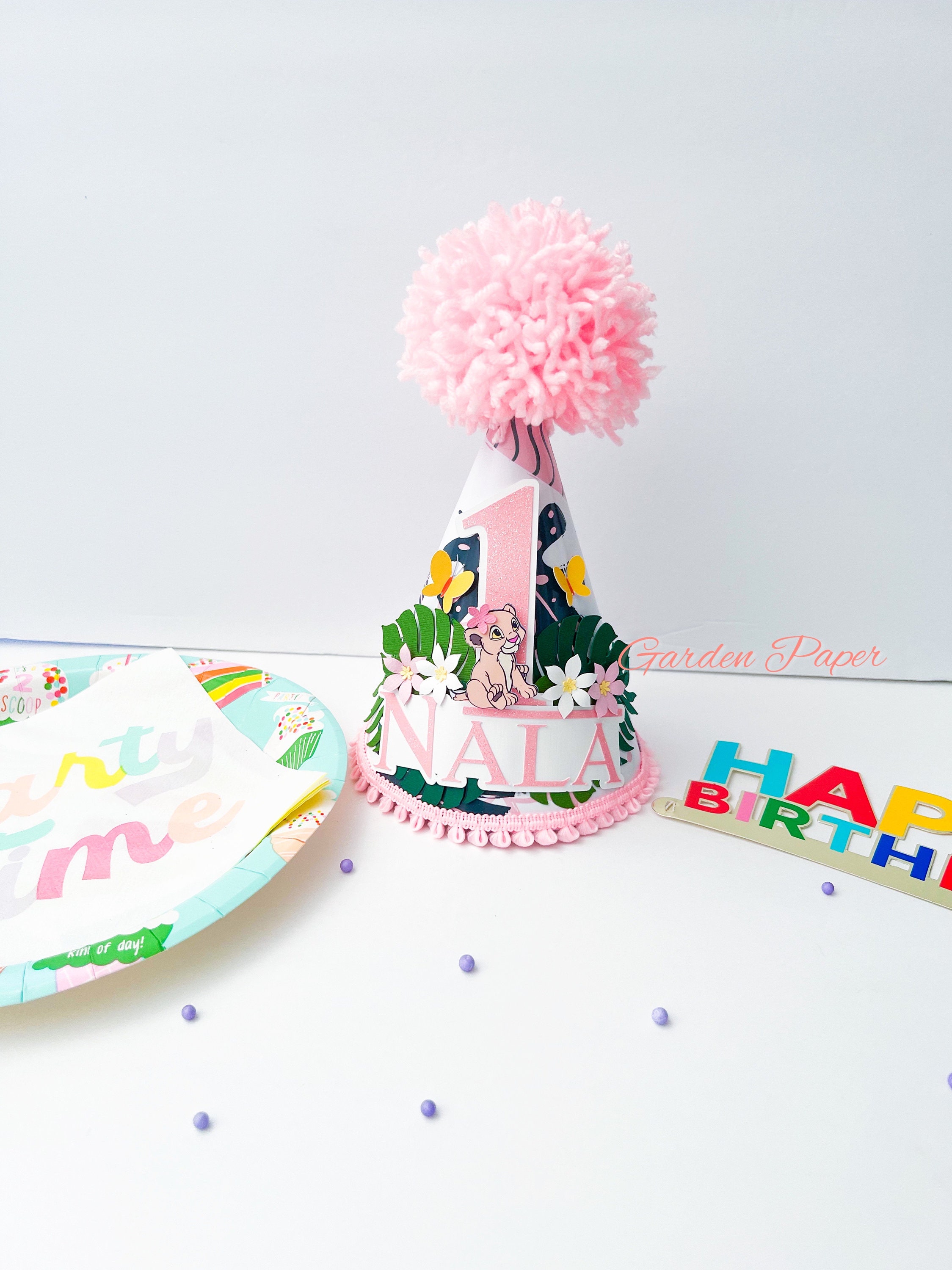 Lion King Nala Birthday Party Hat: Custom Safari Theme - Etsy