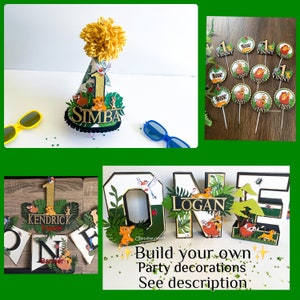 3D Number Lion King,lion King Number,lion King Birthday,lion King Party ...