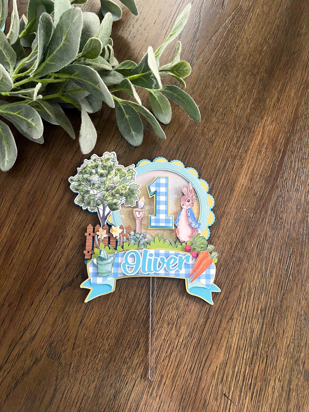 Peter Rabbit Cake Topper,easter Cake Topper,bunny Cake Topper,peter ...