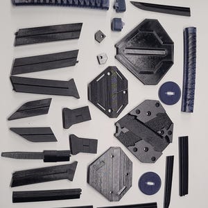 Deadpool 3 Katanas & Scabbard- 3d Printed - Etsy