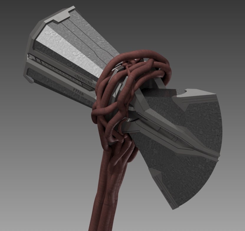 Thor Axe 3d Digital Files - Etsy