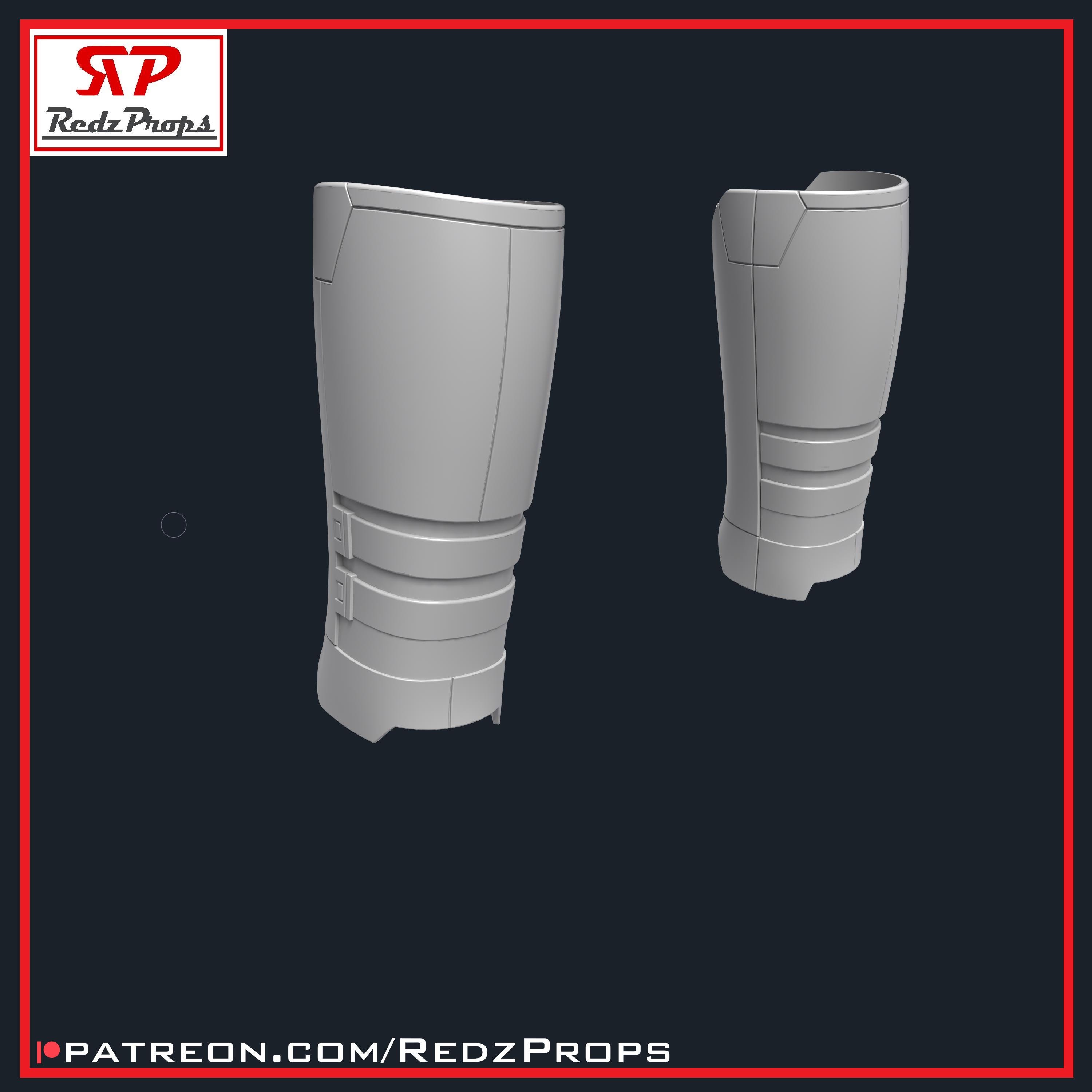 Deadpool 3 Shinguards- 3d Digital Files - Etsy