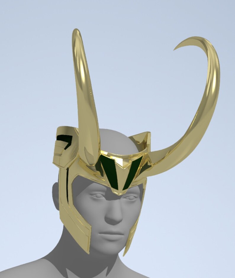 Loki Helmet 3d Digital Files - Etsy