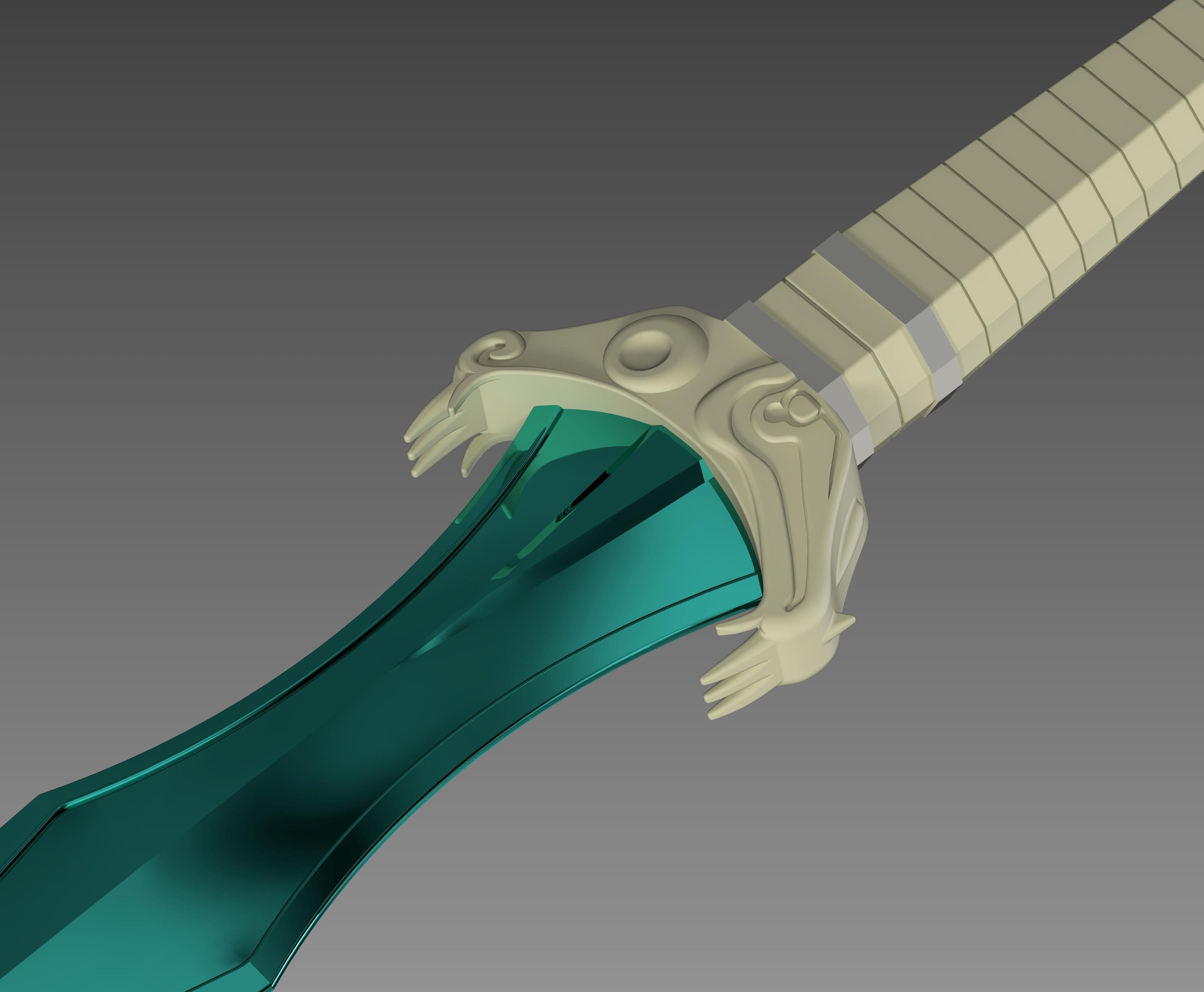 Valkyrie Ragnarok Sword 3d Digital Files - Etsy
