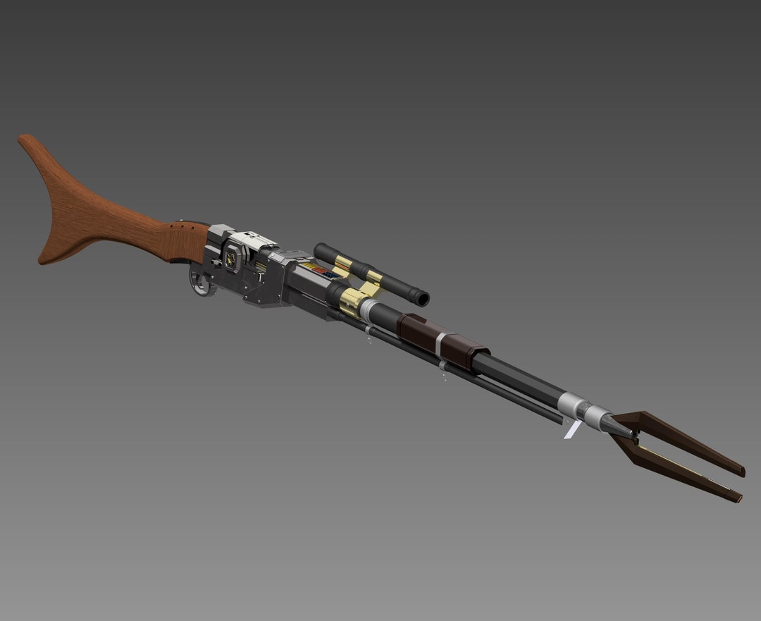 Mandalorian Rifle High Detailed 3d Digital Files - Etsy Australia
