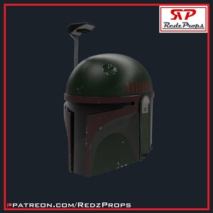 Boba Fett BOBF Helmet- 3D Digital Files - Etsy