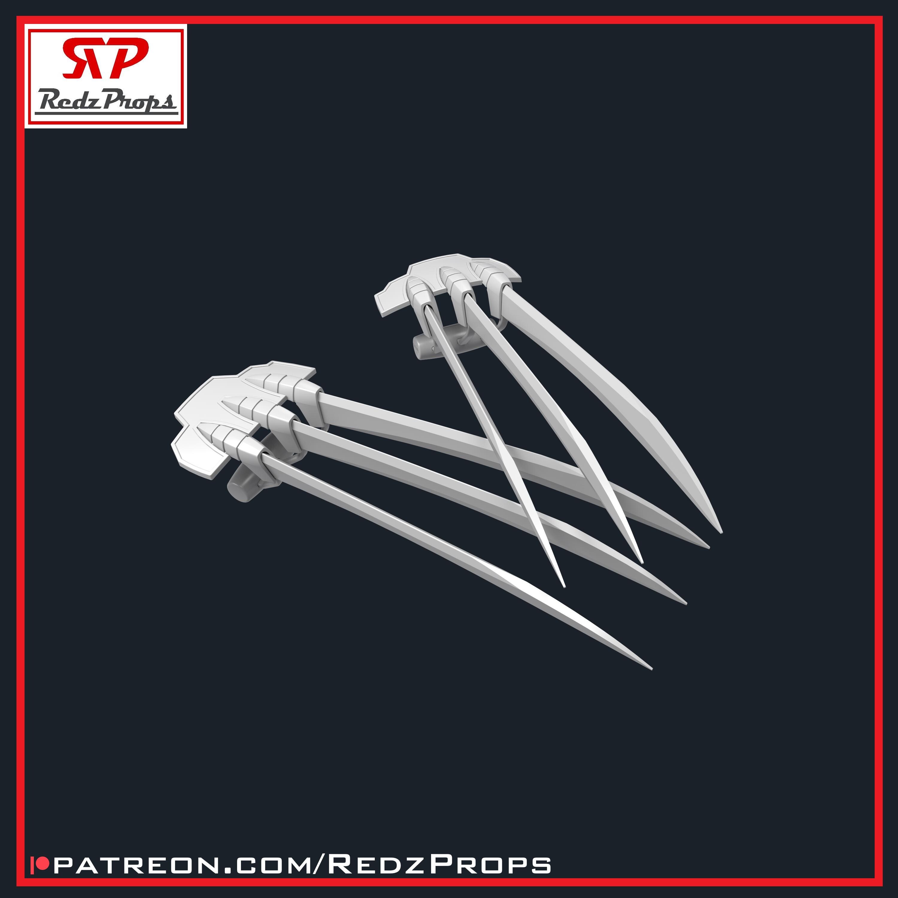 Wolverine DP3 Claws- 3D Digital Files - Etsy