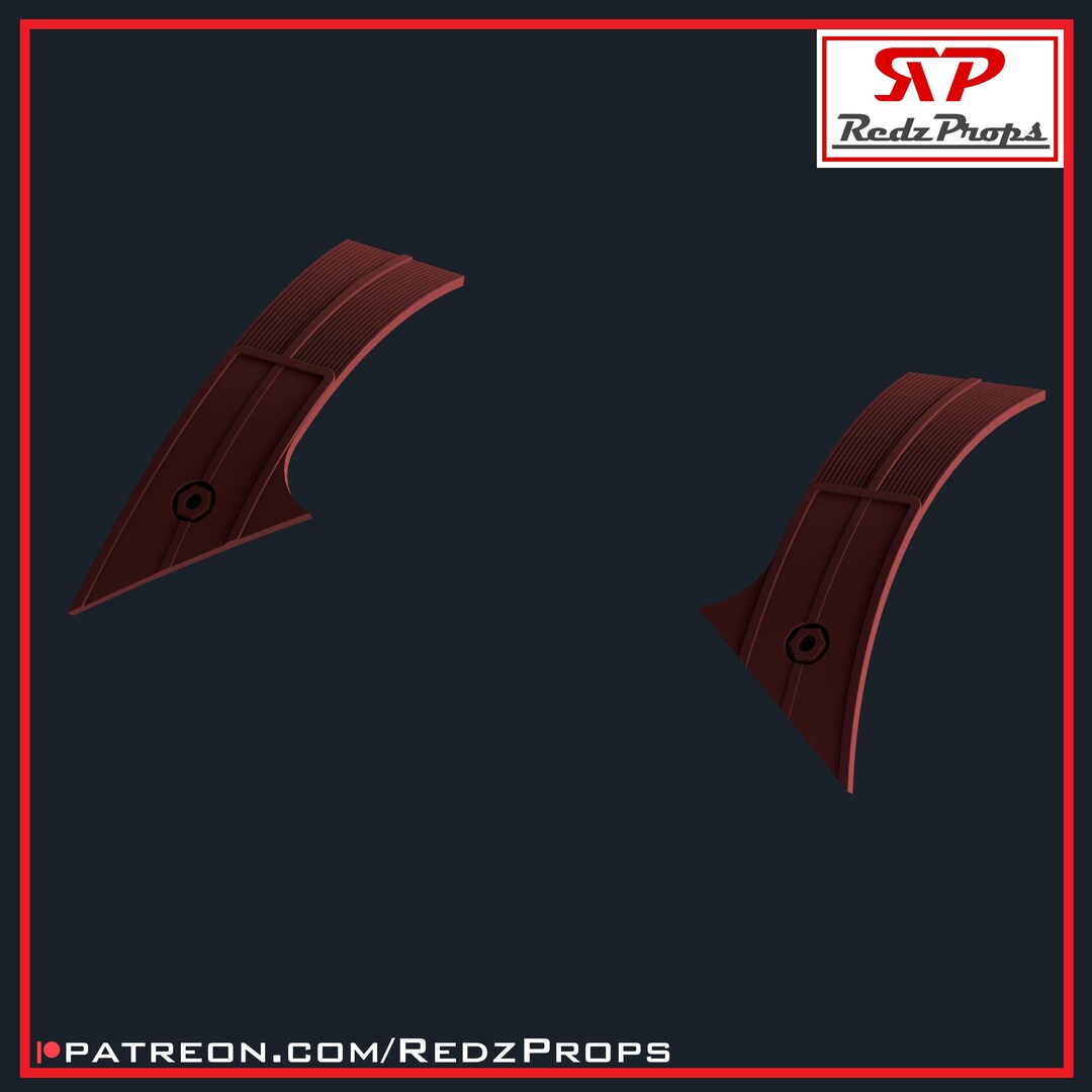 Daredevil Suit Shoulder Straps- 3D Digital Files - Etsy