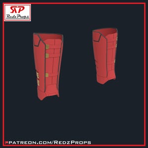 Deadpool 3 Shinguards- 3d Digital Files - Etsy