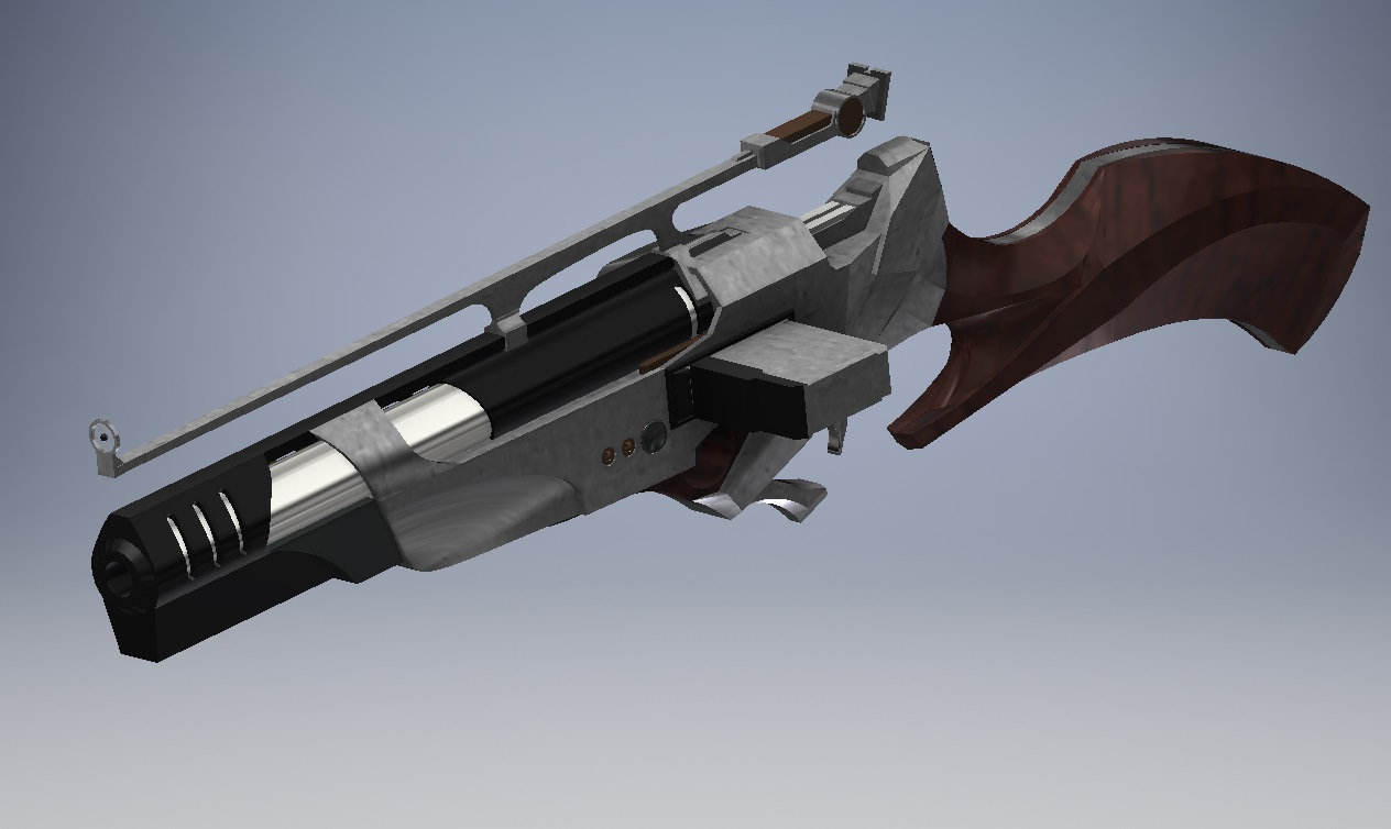 Dishonored Pistol Fully Upgraded