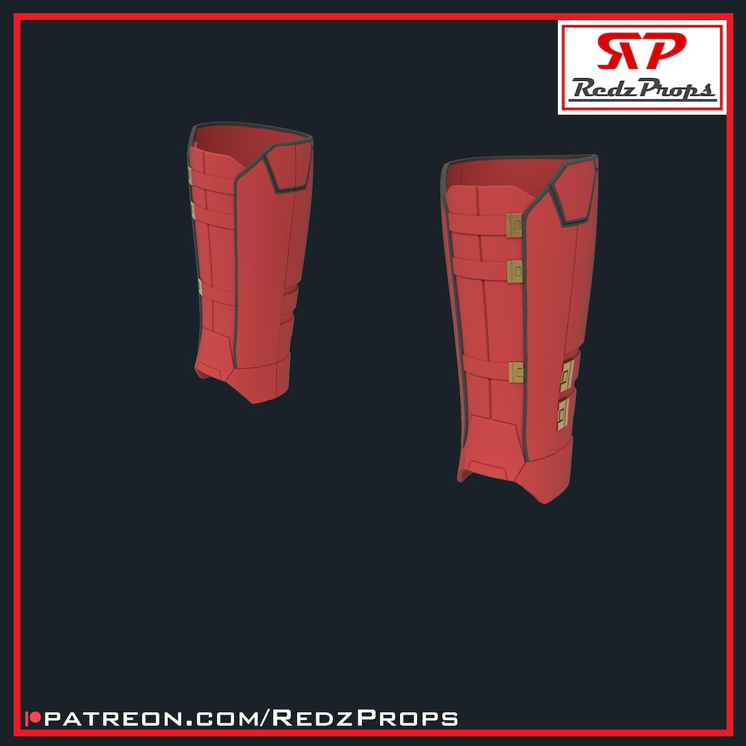Deadpool 3 Shinguards- 3d Digital Files - Etsy