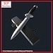 Deadpool 3 Leg Knife- 3d Digital Files - Etsy
