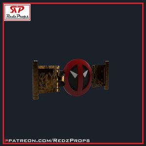 Deadpool 3 Buckle 3d Digital Files - Etsy