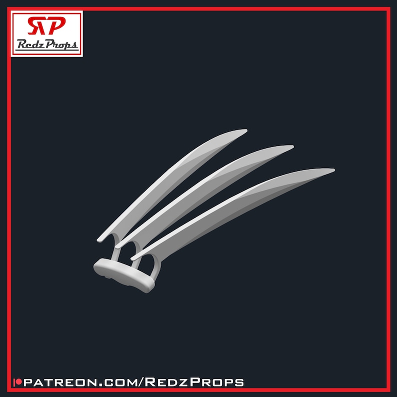 Wolverine Claws- 3D Digital Files - Etsy