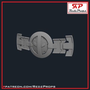 Lady Deadpool Buckle- 3d Digital Files - Etsy
