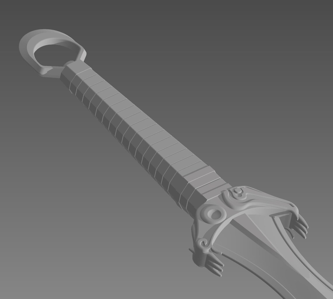 Valkyrie Ragnarok Sword 3d Digital Files - Etsy