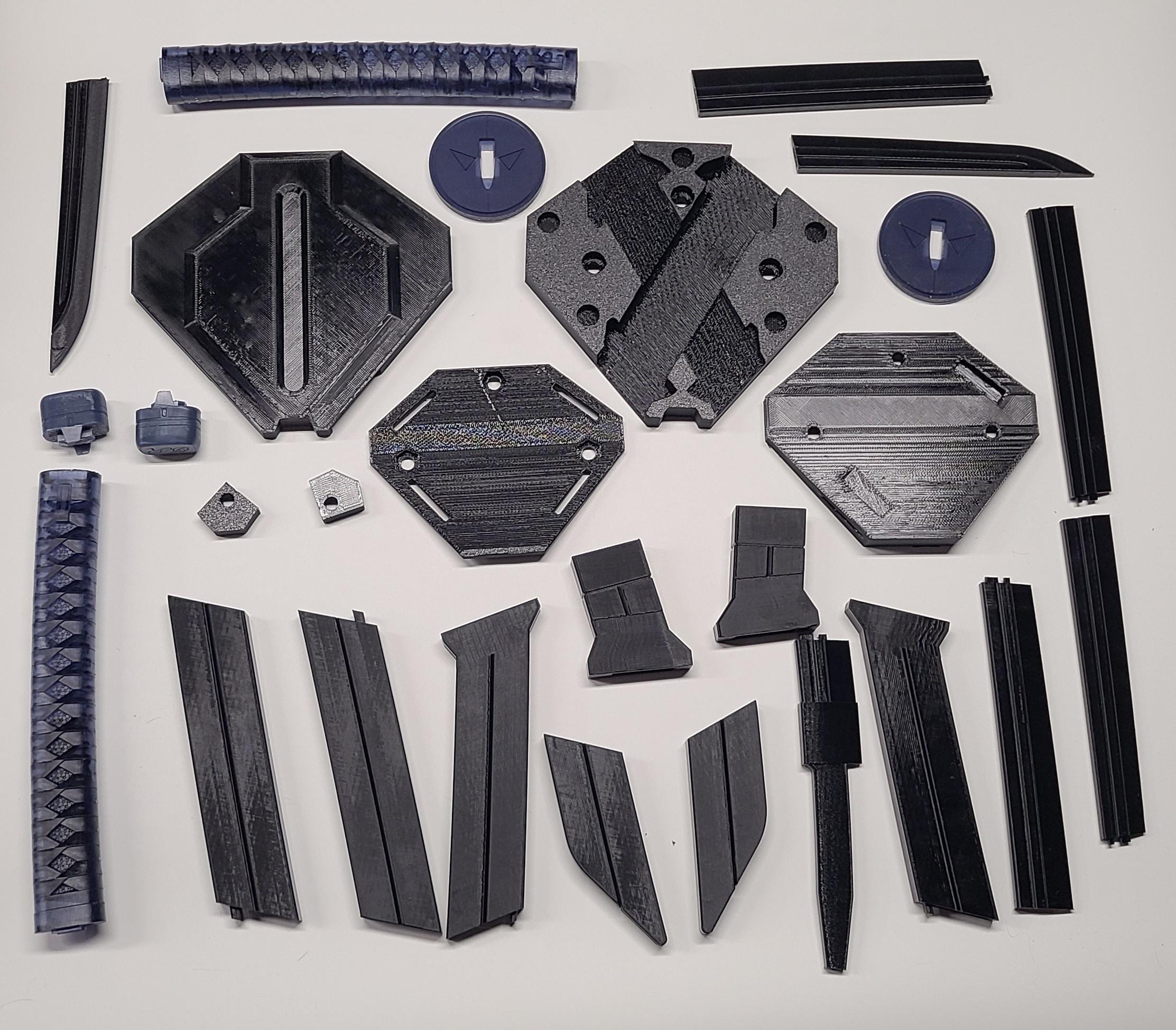 Deadpool 3 Katanas & Scabbard- 3d Printed - Etsy