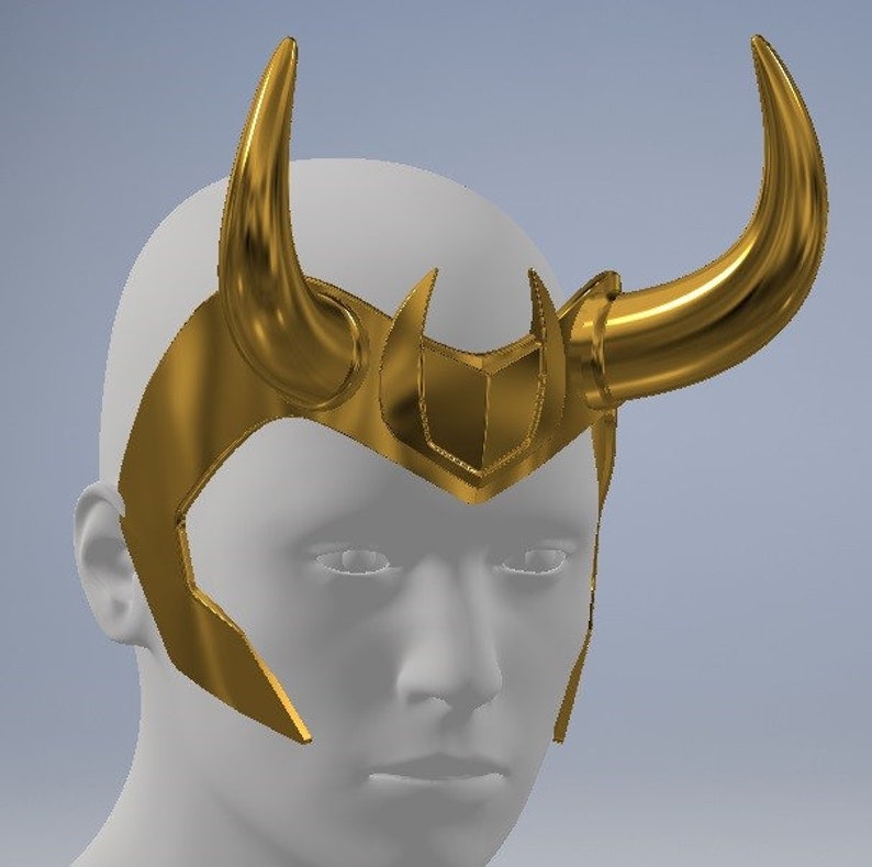 President Loki Crown 3d Digital Files | Etsy