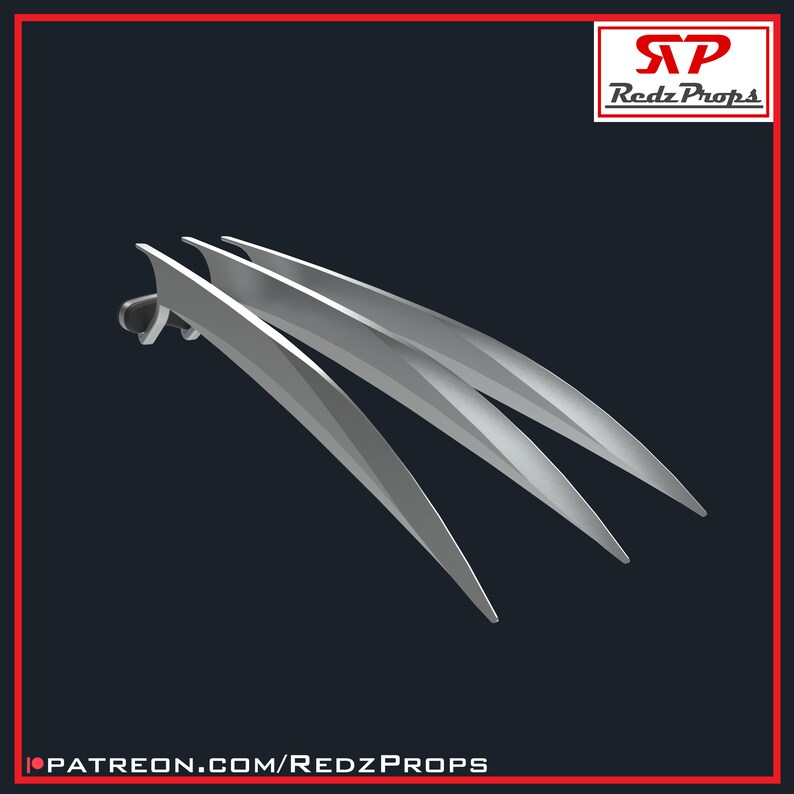 Wolverine Claws- 3D Digital Files - Etsy