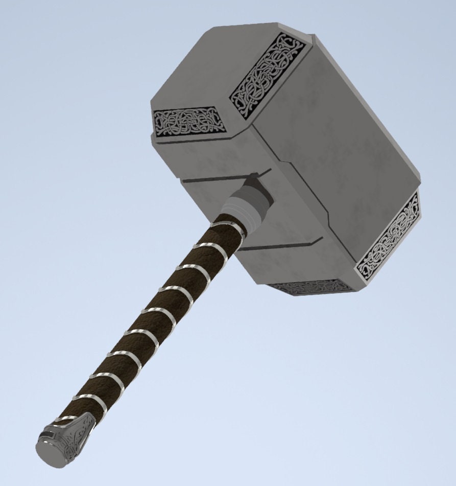 Thor Hammer ragnarok/endgame 3D Digital Files | Etsy