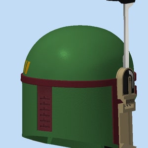 Boba Fett BOBF Helmet 3D Digital Files - Etsy