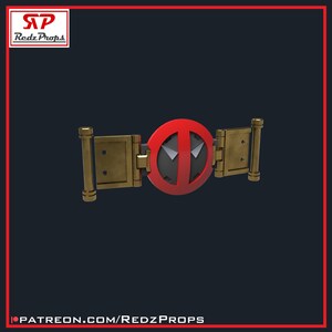 Deadpool 3 Buckle- 3d Digital Files - Etsy Canada