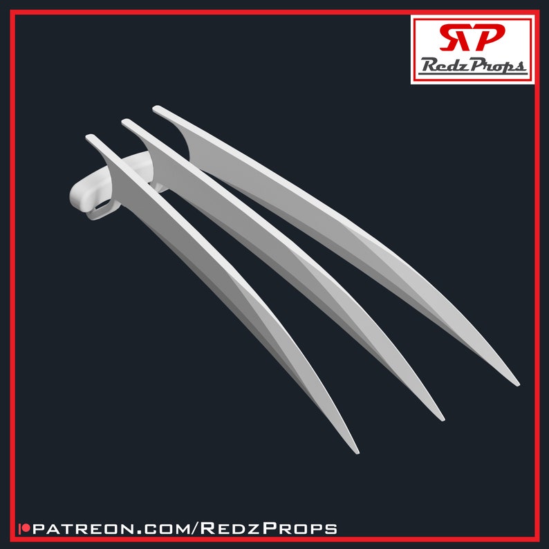 Wolverine Claws- 3D Digital Files - Etsy