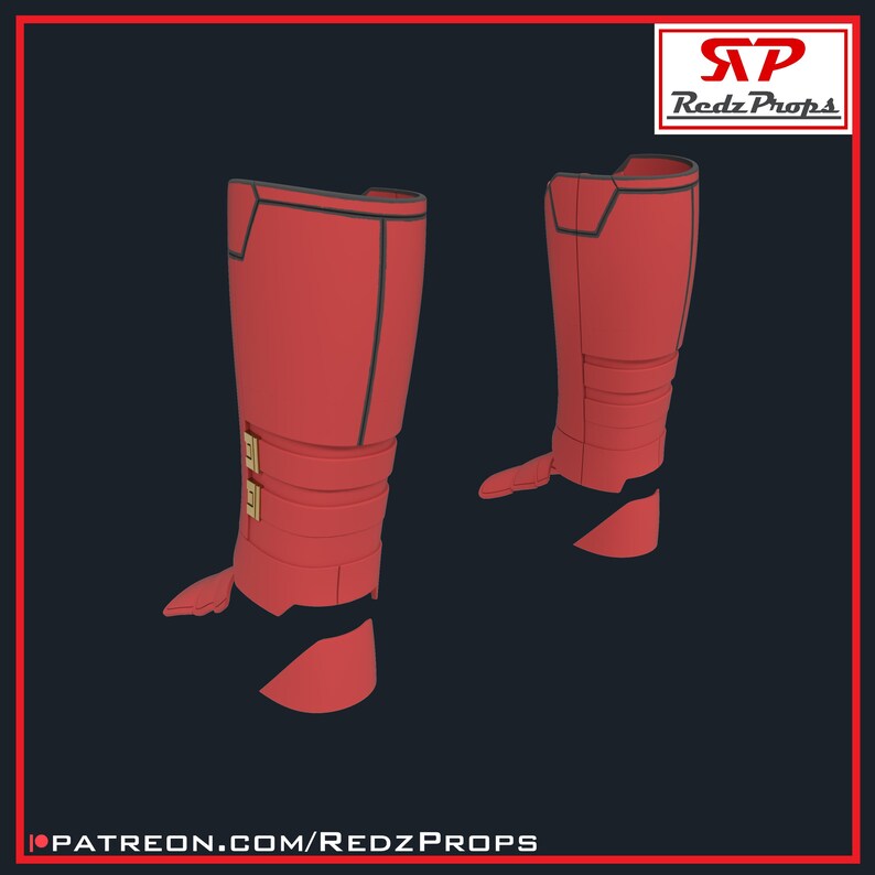 Deadpool 3 Shinguards & Covers- 3d Digital Files - Etsy