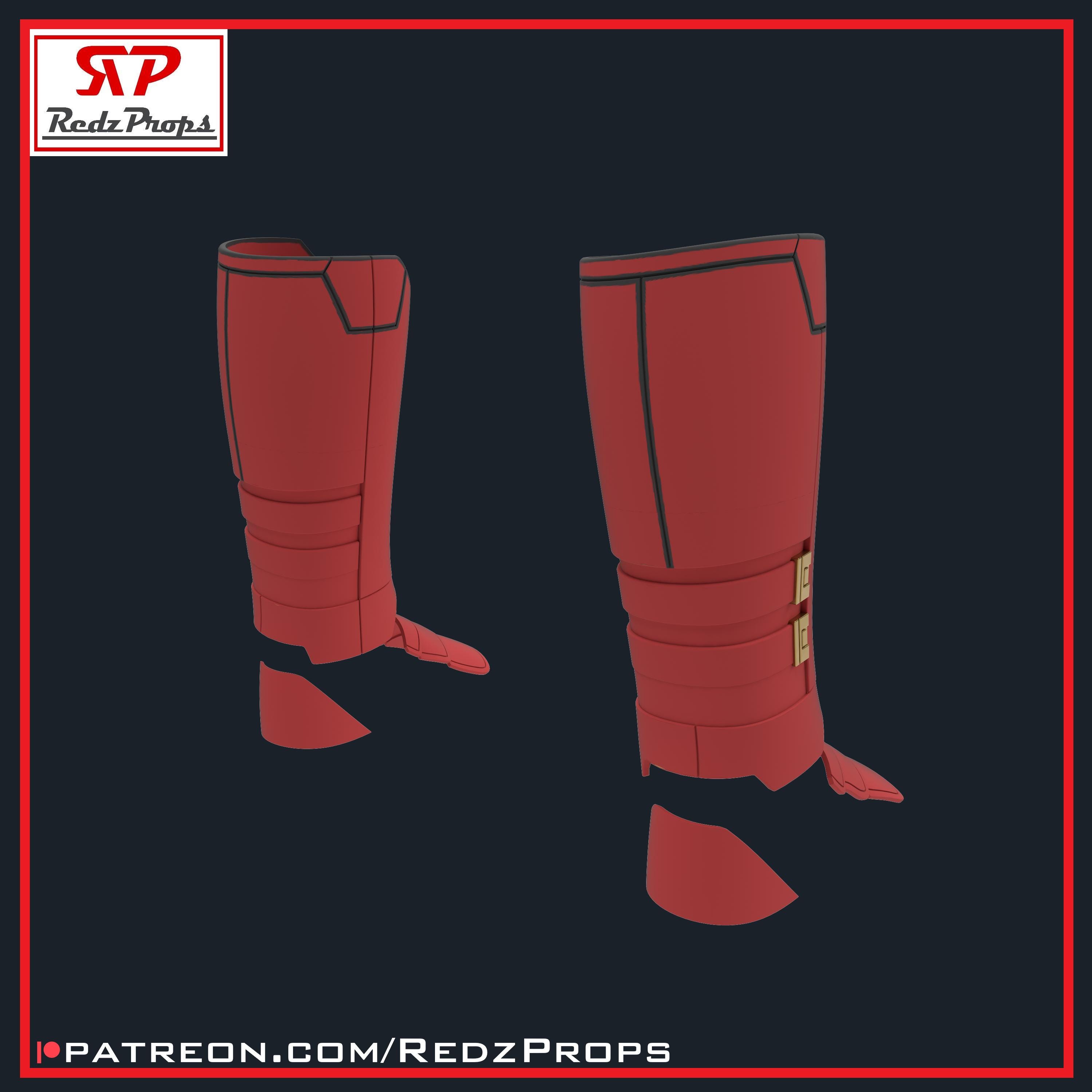 Deadpool 3 Shinguards & Covers- 3d Digital Files - Etsy