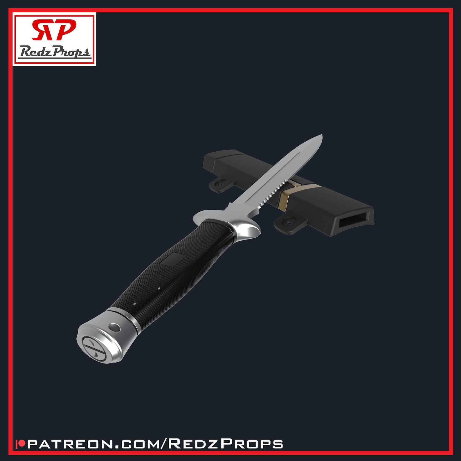 Deadpool 3 Leg Knife- 3d Digital Files - Etsy