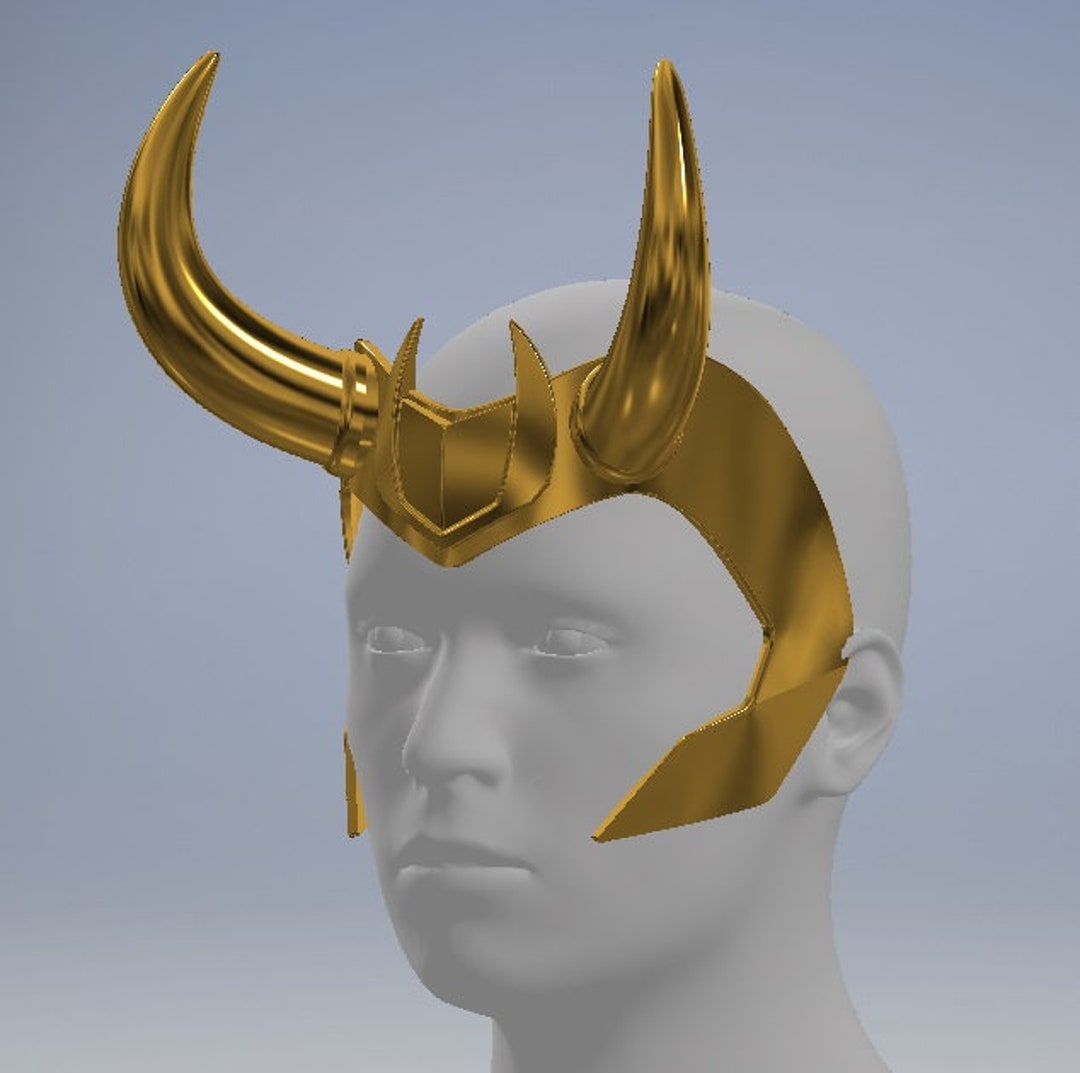 President Loki Crown 3d Digital Files - Etsy