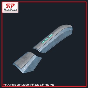 Ahsoka Forearm Armor- 3D Digital Files - Etsy